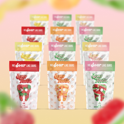 Sour Tooth IYKYK: Sour Candy Belts, Bites & Rings - Fresh & Chewy